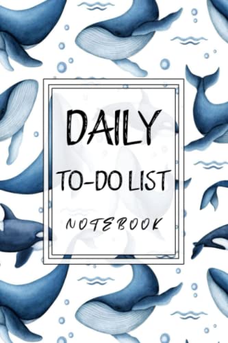 Daily To-Do List Notebook: Notebook Orca Cover / Weekly Planner- Weekly ...