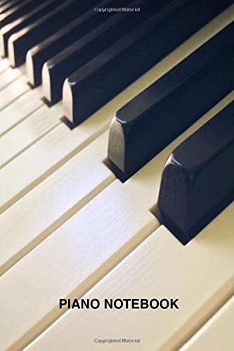 piano notebook: piano Composition Book Journal Log Book Diary Creative ...