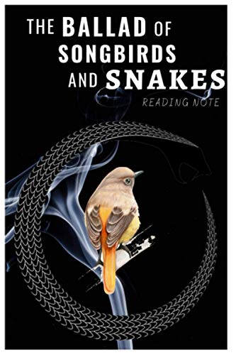 NoteBook - The Ballad of Songbirds and Snakes Reading Book by Kathleen ...