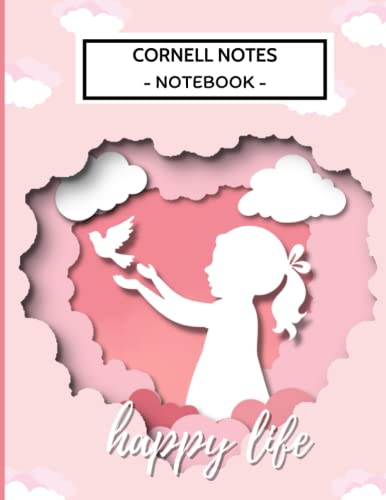 Cornell Notes Notebook: Cute Cornell Note Paper Notebook. Nifty Large ...