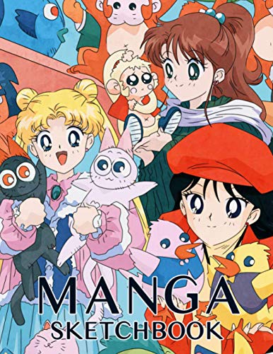 Manga Sketchbook: High Quality Sketchbook For Fans Of Manga to Draw ...