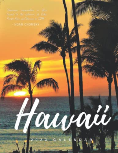 Hawaii Calendar: Beautiful 18-month 2023 Calendar - Gift for Family ...