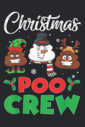 Christmas Poo Crew Funny Christmas Poop Emoji: Daily Planner Journal ...