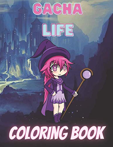 Gacha Life coloring book: for kids Featuring Official Anime Characters ...