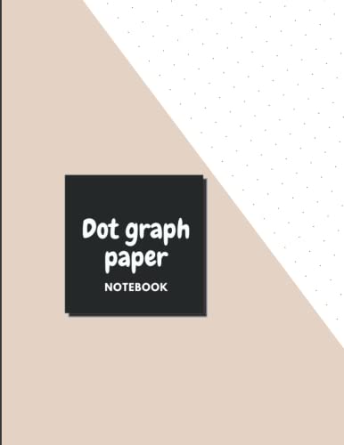 Dot Graph Paper Notebook: spiral notebook with premium thick dot graph ...
