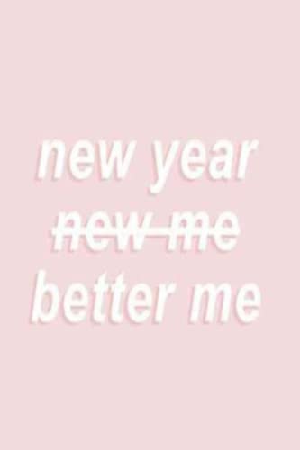 New Year Better Me: Weight Loss Journal For Women, Cute Workout Log ...