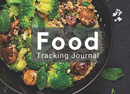 Food Tracking Journal: Meal Planner | Large 8.25"x6" | Daily Nutrition ...