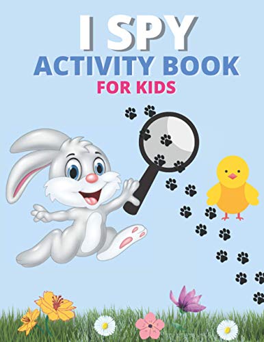 I spy Activity book for kids: Happy Easter Eggs Coloring Pages Gift for ...