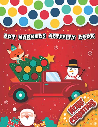 Dot Markers Activity Book : Merry Christmas!: A lot of Fun at Christmas ...