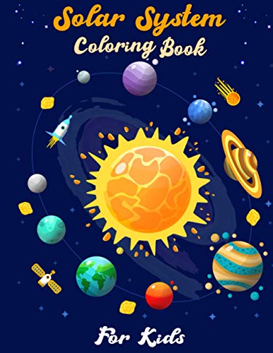 Solar System Coloring Book for Kids: Sun and Planets: Fun and ...