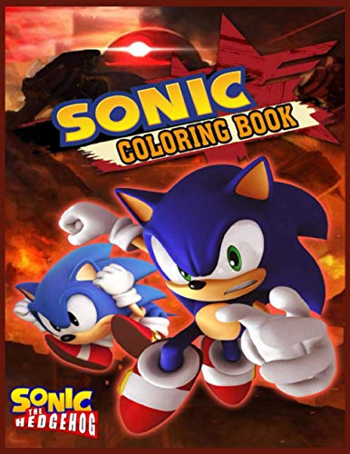 Sonic The Hedgehog Coloring Books: Super Edition, Sonic Coloring Book ...