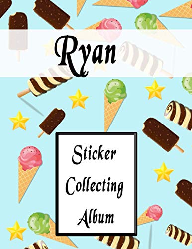Ryan Sticker collecting album: Funny Ryan personalized sticker album ...