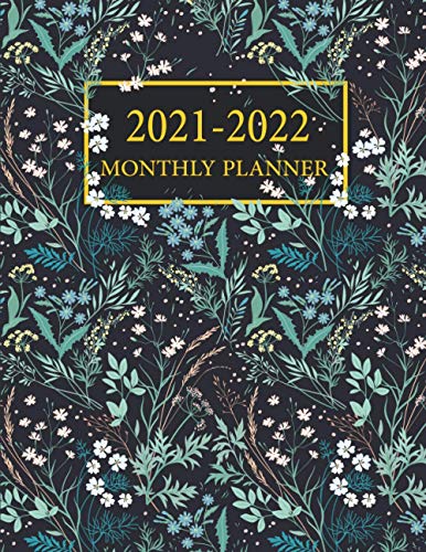 2021-2022 Monthly Planner: 24 Months Two Year Planner, Calendar ...
