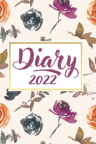 2022 DIARY: 2022 Week and Month to View Planner with Tabs and Holidays ...