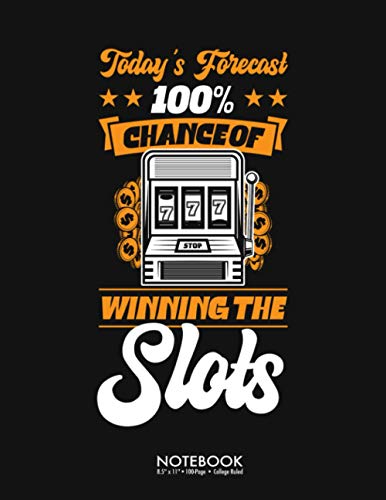 Today's Forecast 100 Percent Chance Of Winning The Slots Notebook ...