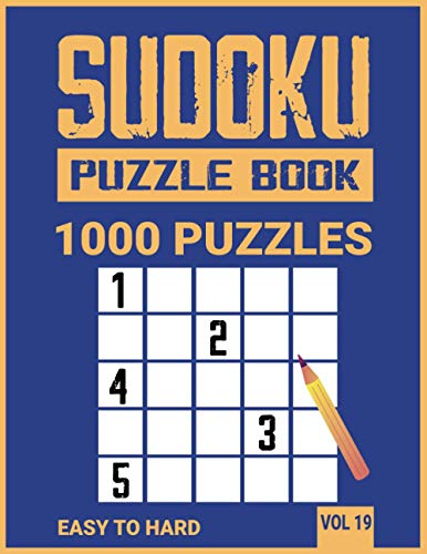 Sudoku Puzzle book 1000 Puzzles: Sudoku Puzzle Book for Adults and ...