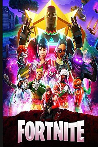 FORTNITE: Notebook 120 pages | "6 x 9" | Collage Lined Pages | Journal ...