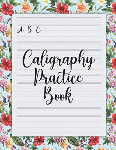 Caligraphy Practice Book Caligraphy Kits For Beginners: Hand Lettering ...
