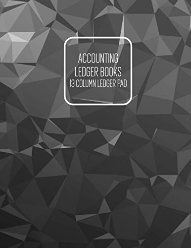 13 Column Ledger Pad: Accounting Ledger Book | Payment Record And ...