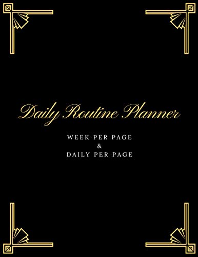 Daily Routine Planner - Week Per Page: daily schedule planner 2021 ...