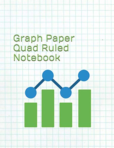 Graph Paper Quad Ruled Notebook: Graph Paper Quad Ruled Notebook 4x4 ...