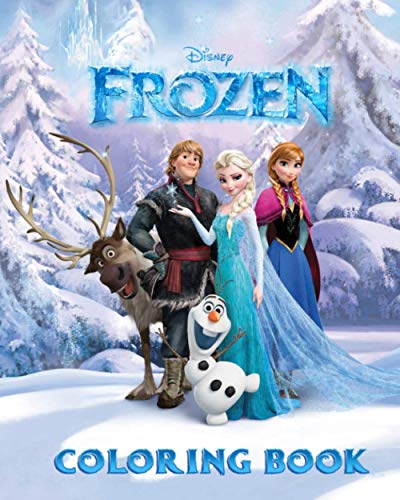 Frozen Coloring Book: Coloring Book With High Quality Images For Kids ...