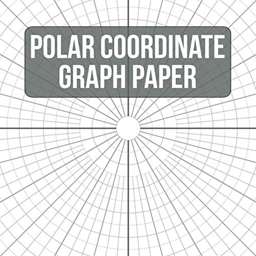 Graph Paper Art Mandala Drawing Sketchbook: Circular Grid Polar ...