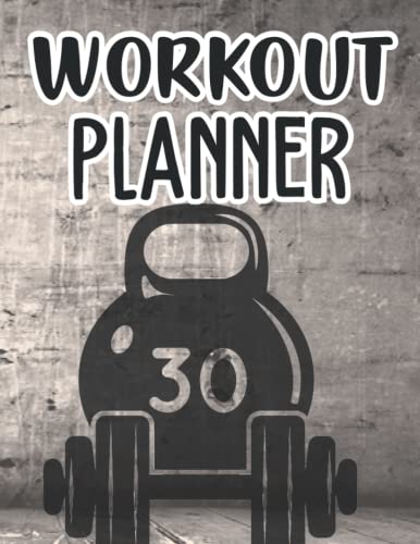 Workout Planner: Workout Journal, Gym Planner, Fitness Journal, Track ...