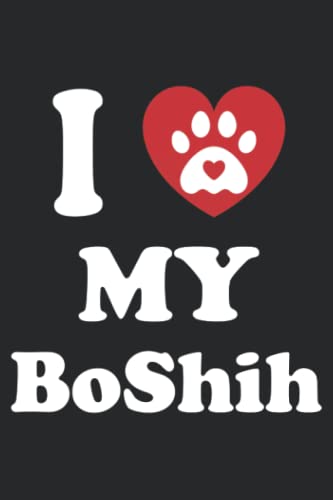 Ruff Notes : I Love My Boshih, For A Dog Lover: Adoption Notebook, To ...