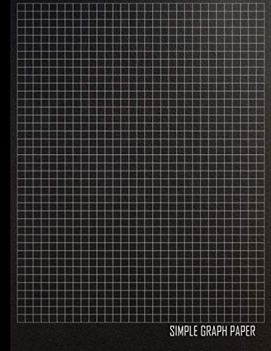 Simple Graph Paper: Grid Paper Composition Notebook. The Perfect Quad ...