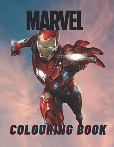 Marvel Colouring Book: Amazing book for kids and adults, contains over ...