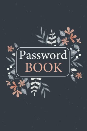 Password Book: Password Logbook Internet Password Organizer ...