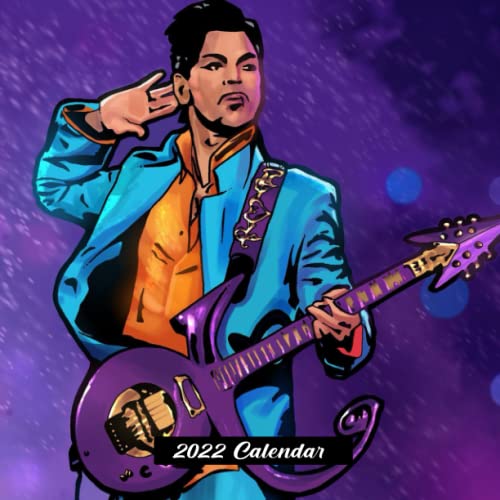 Prince calendar 2022: Official 2022 Weekly & Monthly Planner Perfect ...