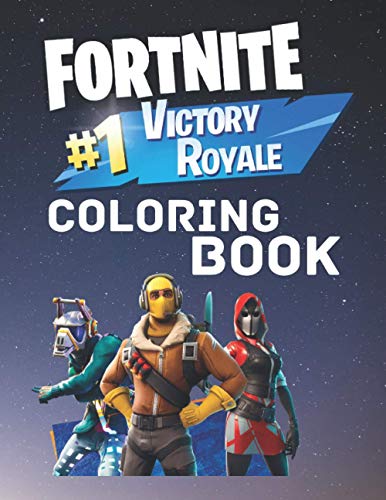 Fortnite Coloring Book: Premium Coloring Pages for Kids and Adults ...