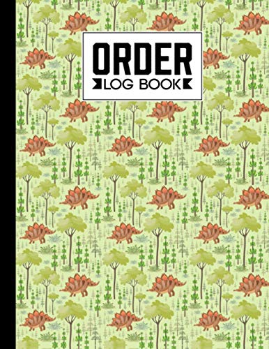 Order Log Book: 120 Pages, Size 8.5" x 11" | Simple Purchase Order ...