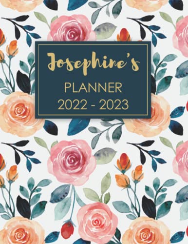 Josephine's Planner 2022 - 2023: Weekly & Monthly Large Planner With ...
