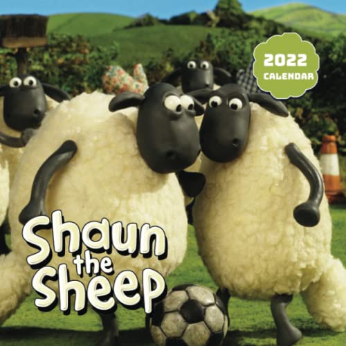 Shaun the Sheep 2022 Calendar: January 2022 - December 2022 OFFICIAL ...