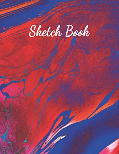 Sketch Book: White Paper for Drawing with Colored Cover, Sketching ...