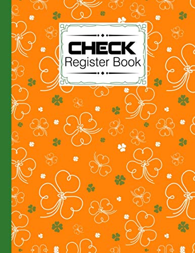 Check Register Book: Check Register Book St. Patrick's Day Cover, Check ...