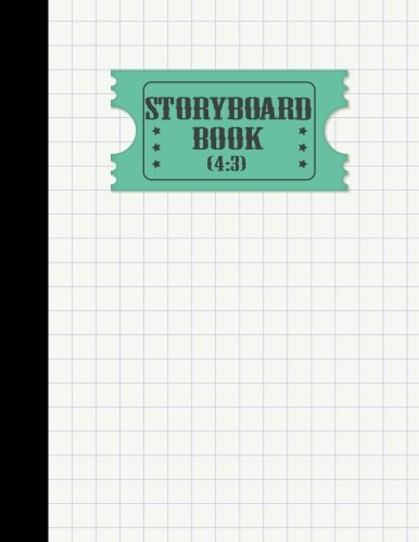 Storyboard Book: Large Print - 4:3 (108 Pages) - 3 Panel withs ...