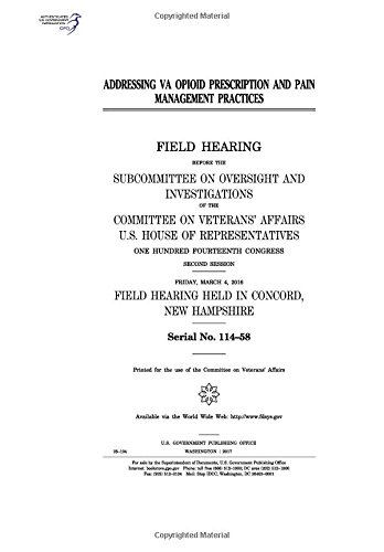 Addressing VA opioid prescription and pain management practices : field ...