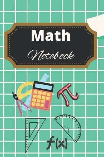 Math Notebook: Graph Paper composition notebook 6x9 120 pages , Perfect ...