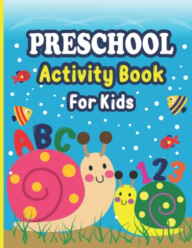 Preschool Activity Book For Kids: Easy Learning Workbook For Children ...