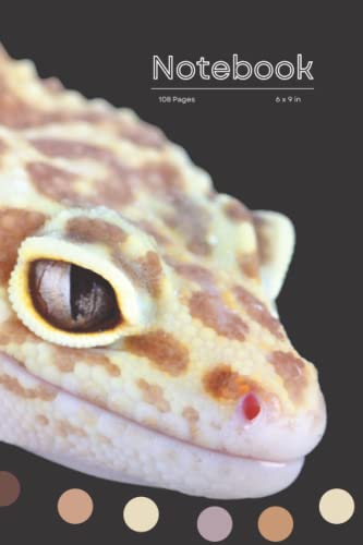 Leopard Gecko Eclipse Notebook: A Perfect Gift for Leopard Gecko Lovers ...
