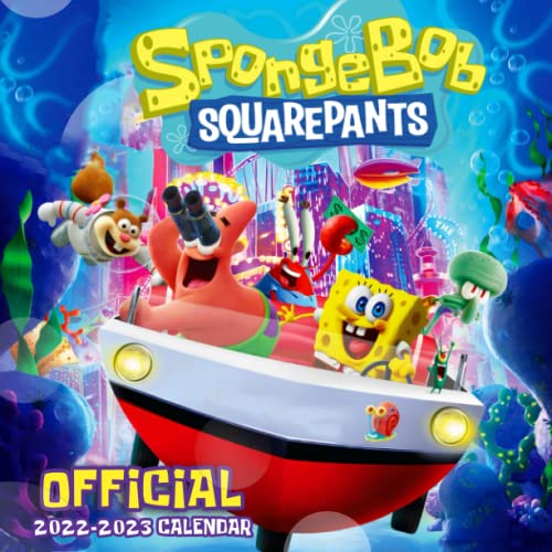 SpongeBob 2022 Calendar: Cartoon 2022 OFFICIAL calendar -SpongeBob ...
