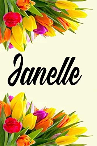 JANELLE : flower notebook for girls, birthday journal gift ...