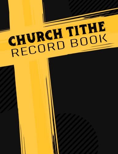 Church Tithe Record Book: Church Finance Record Book Keeps you ...