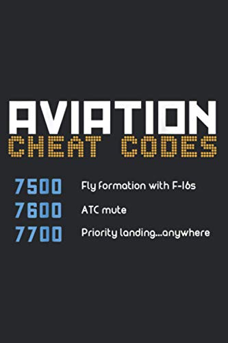 Aviation Cheat Codes Aviation Pilot: Daily Planner Journal, To Do List ...