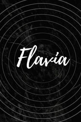 Flavia: Personalized Notebook with Name Flavia | Writing Drawing ...