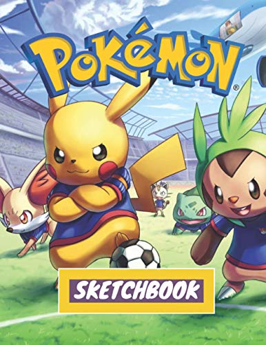 Pokemon Sketchbook: Blank Paper for Drawing, Doodling or Sketching ...